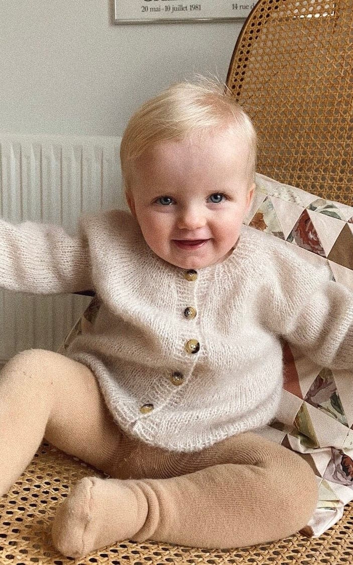 Novice Cardigan Mini Mohair Edition - TYNN SILK MOHAIR - Strickset ...